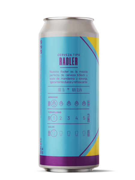 4-pack Radler | Cerveceria Artesanal La Cacata RNC 1-31-85862-7